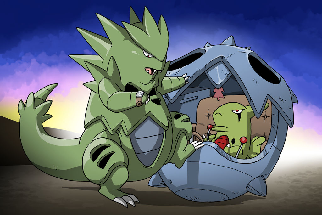 The Larvitar Family by Zerochan923600 on DeviantArt