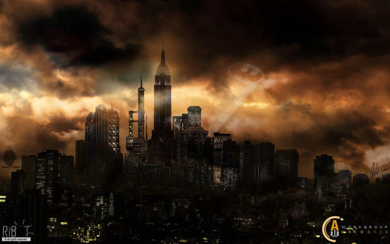 Gotham City by ribot02 on DeviantArt