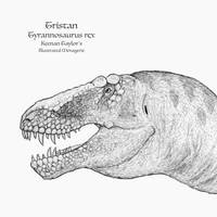 Brachysuchus Line Drawing by PrehistoryByLiam on DeviantArt