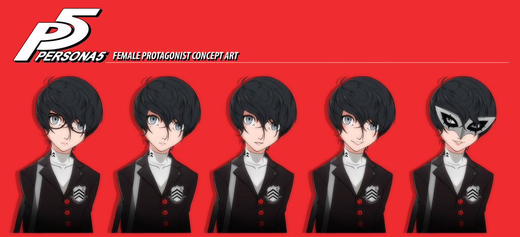 Persona 5 Female Protagonist REVAMPED by felitomkinson on DeviantArt