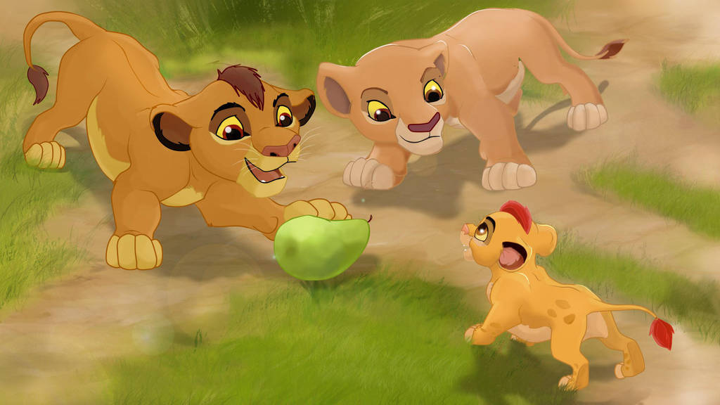 Kopa, Kion and Kiara. by alenaorangefox on DeviantArt