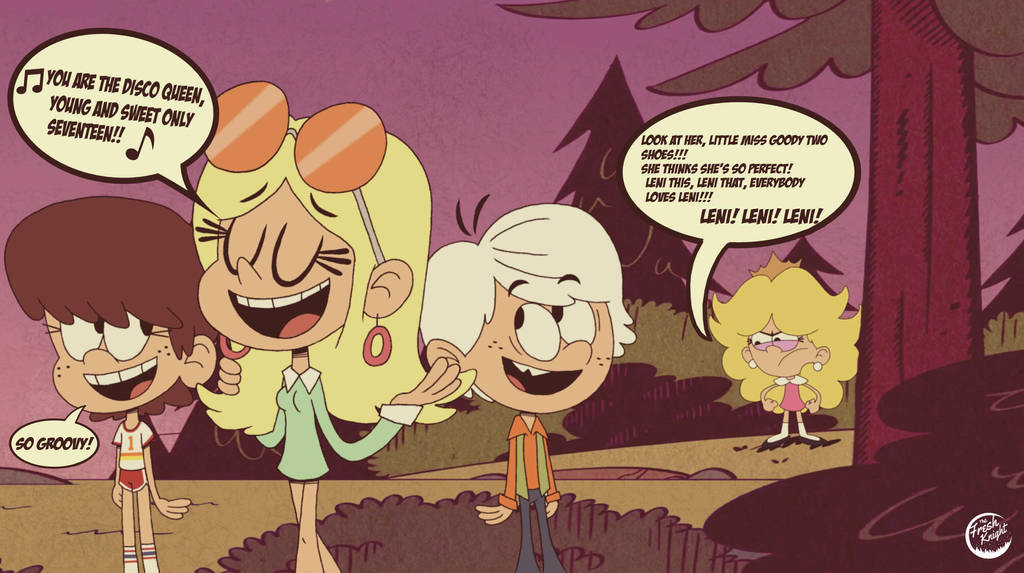 Everybody Loves Leni (70s AU) by TheFreshKnight on DeviantArt