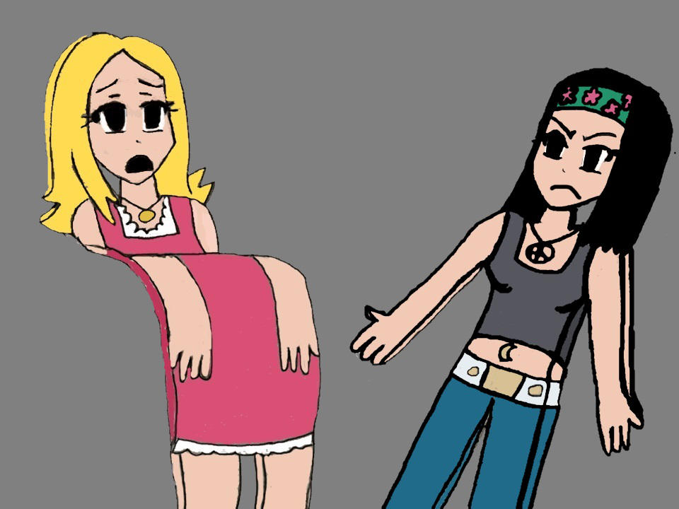Francine And Hayley Flat Colored Version By Flatopia On Deviantart
