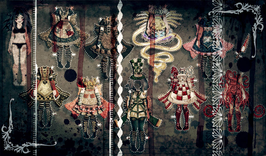 Alice Madness Returns Dress + Doll Cut Out by hurumotozilyunn on DeviantArt