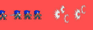 Sonic Custom Sprites: Kamehameha and Galick Gun by pokeczarelf on ...