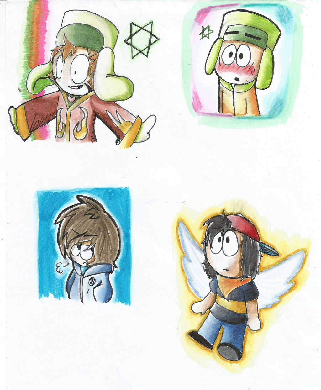 South Park Doodles Colors By Kitshime Sp On Deviantart
