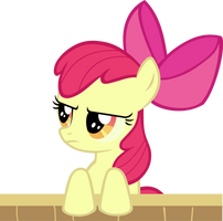 Request: Smiling Applebloom vector by Pangbot on DeviantArt