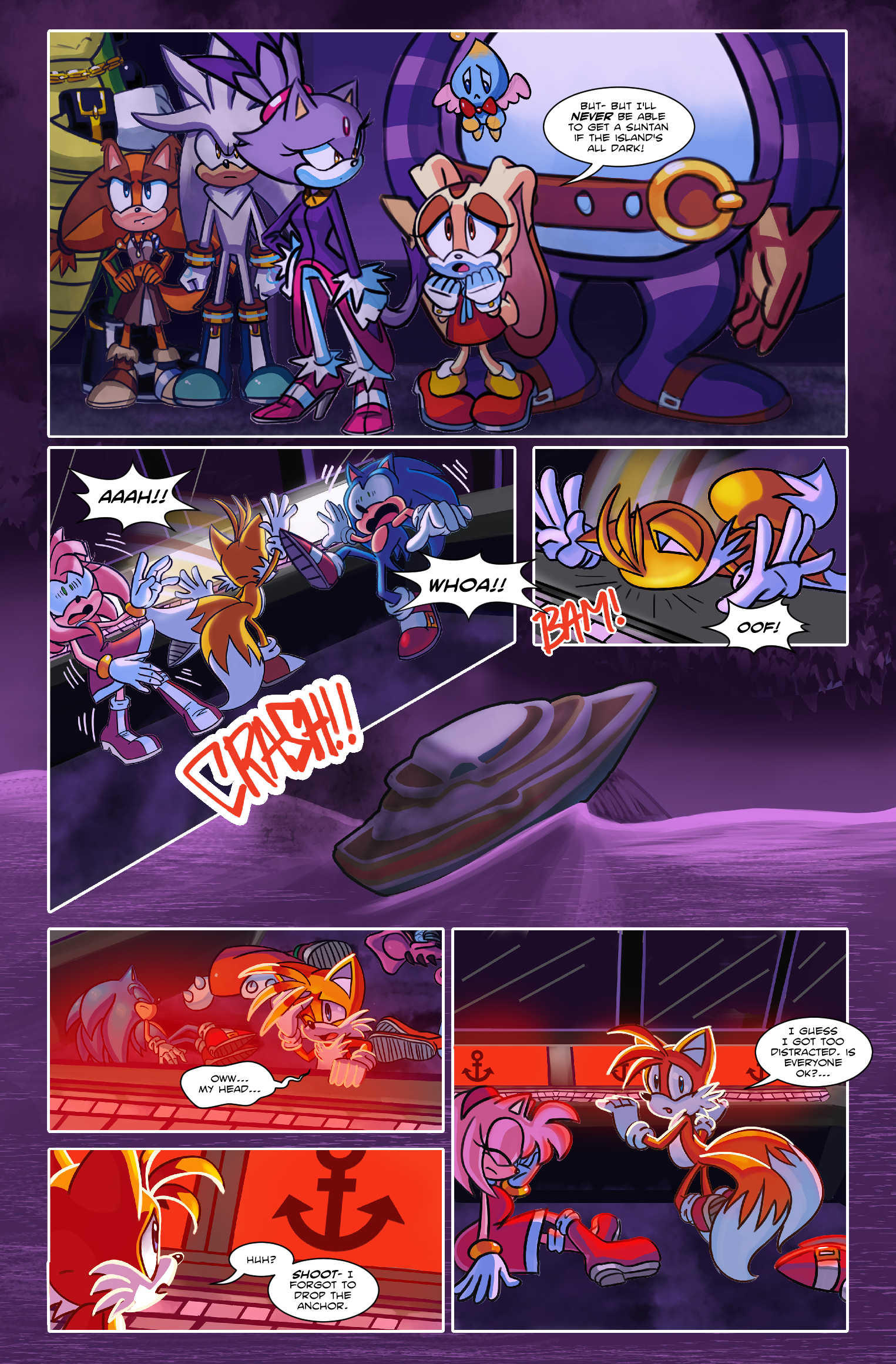 Sonic Sunshine Issue 1 Page 9 by SSJSophia on DeviantArt