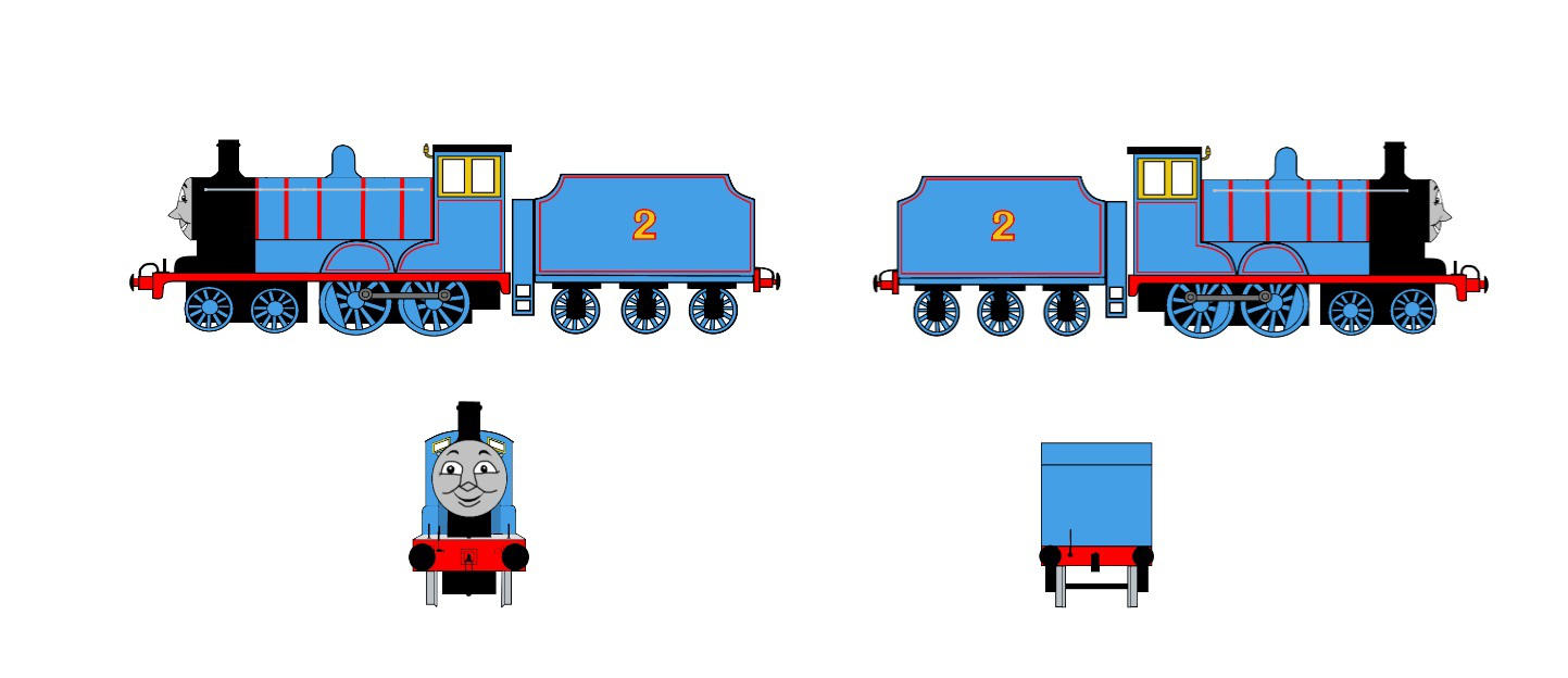 Edward The Blue Engine Drawings by Glasolia1990 on DeviantArt